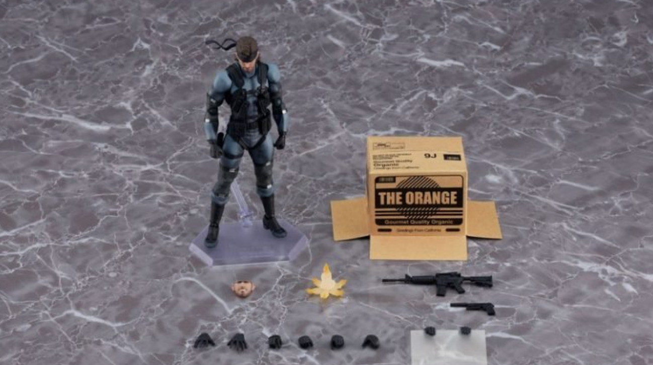 Good Smile visar upp en fräsig Solid Snake-figur - Metal Gear Solid ...