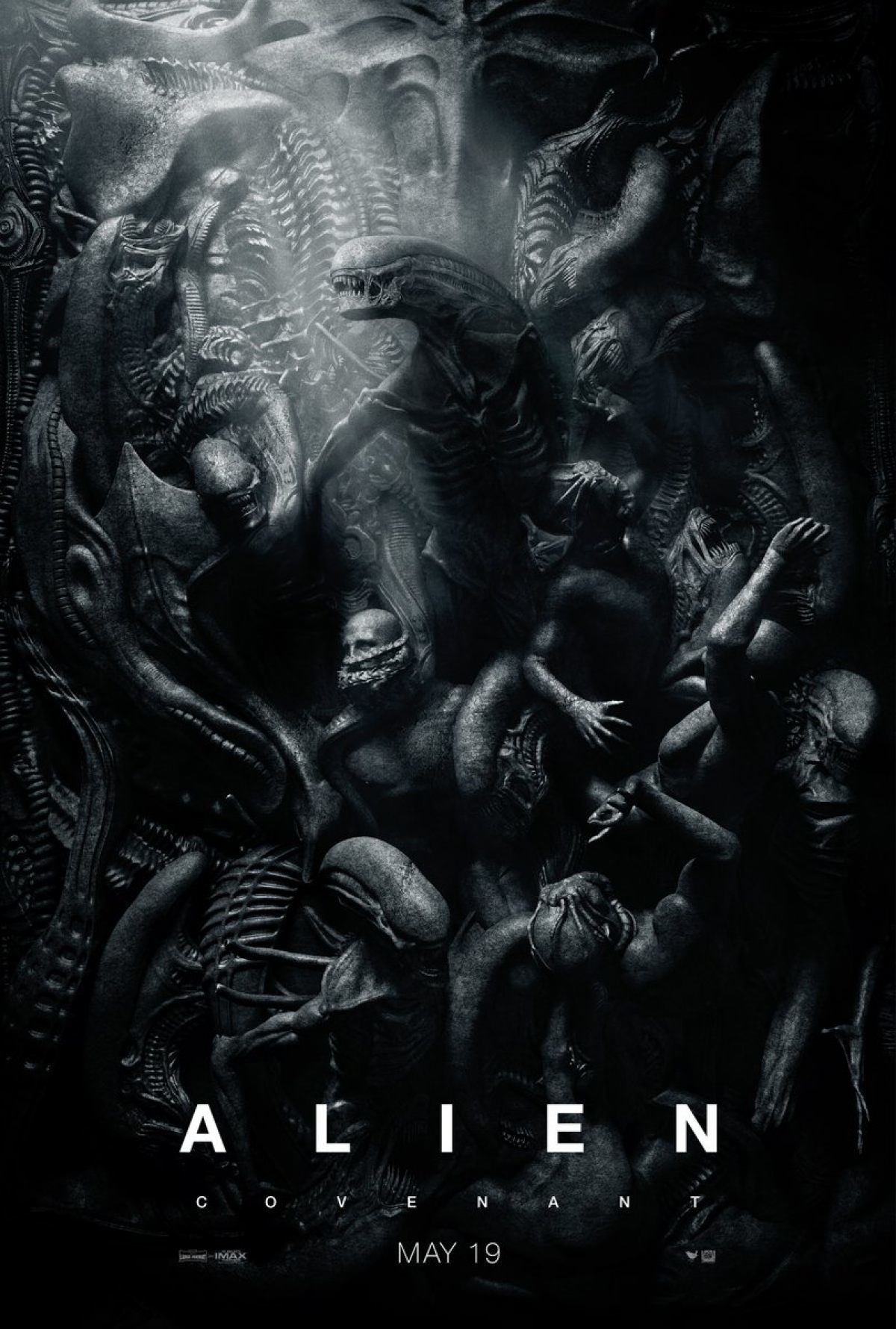 Alien: Covenant visar upp sig med en ny ruggig poster - - Gamereactor