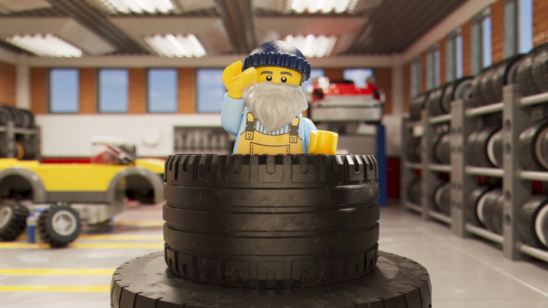 Lego gör sina små däck mer hållbara - - Gamereactor