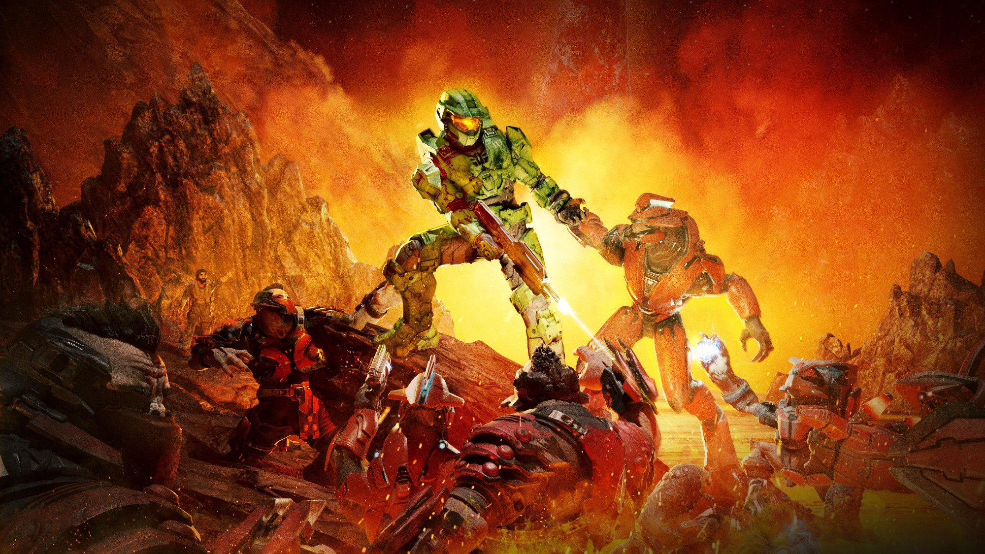 Master Chief provar på livet som Doom Slayer - Doom: The Dark Ages ...