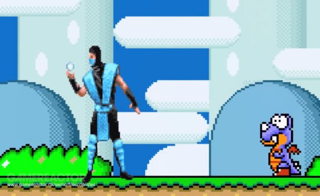 Mortal Kombat-karaktärer invaderar Super Mario World - New Super Mario ...