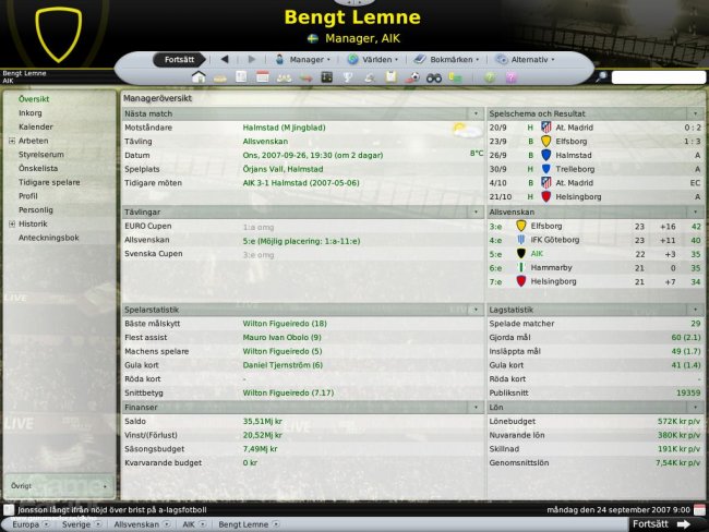 Football Manager 2008 Recension - Gamereactor