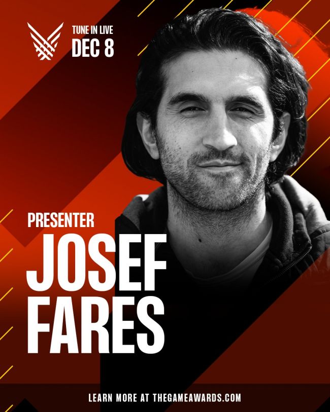 Josef Fares presenterar pris under The Game Awards - - Gamereactor