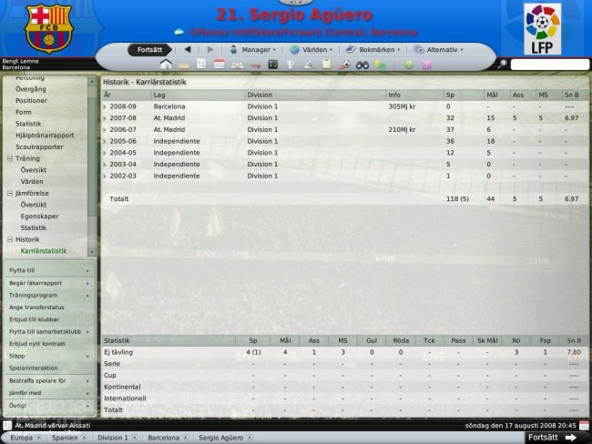 Football Manager 2008 Recension - Gamereactor