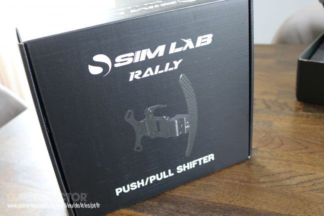 Vi packar upp Sim-Labs Push/Pull Rally Shifter - - Gamereactor