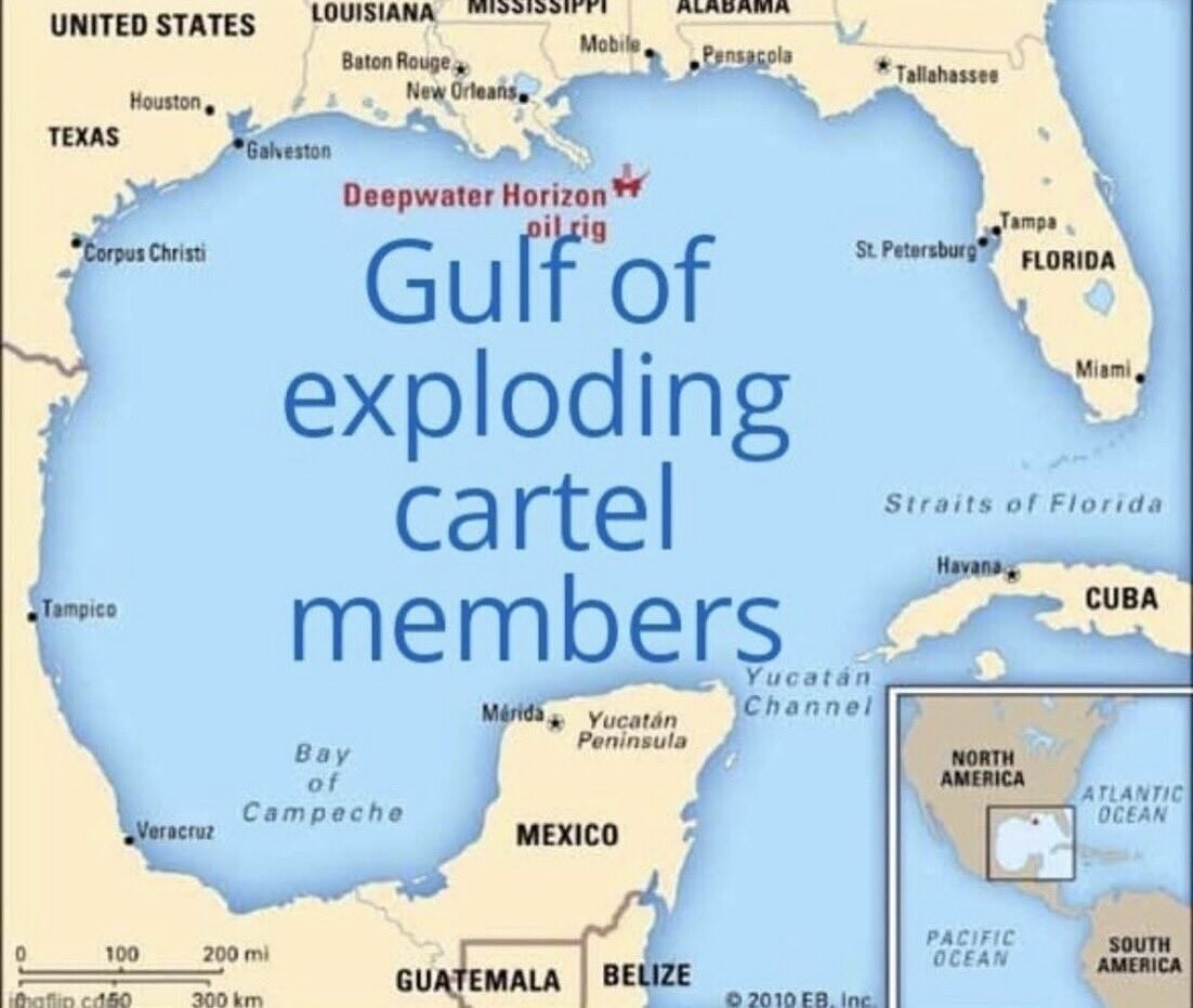 Trump byter namn på Mexikanska golfen (igen): Nu är det "Gulf of ...