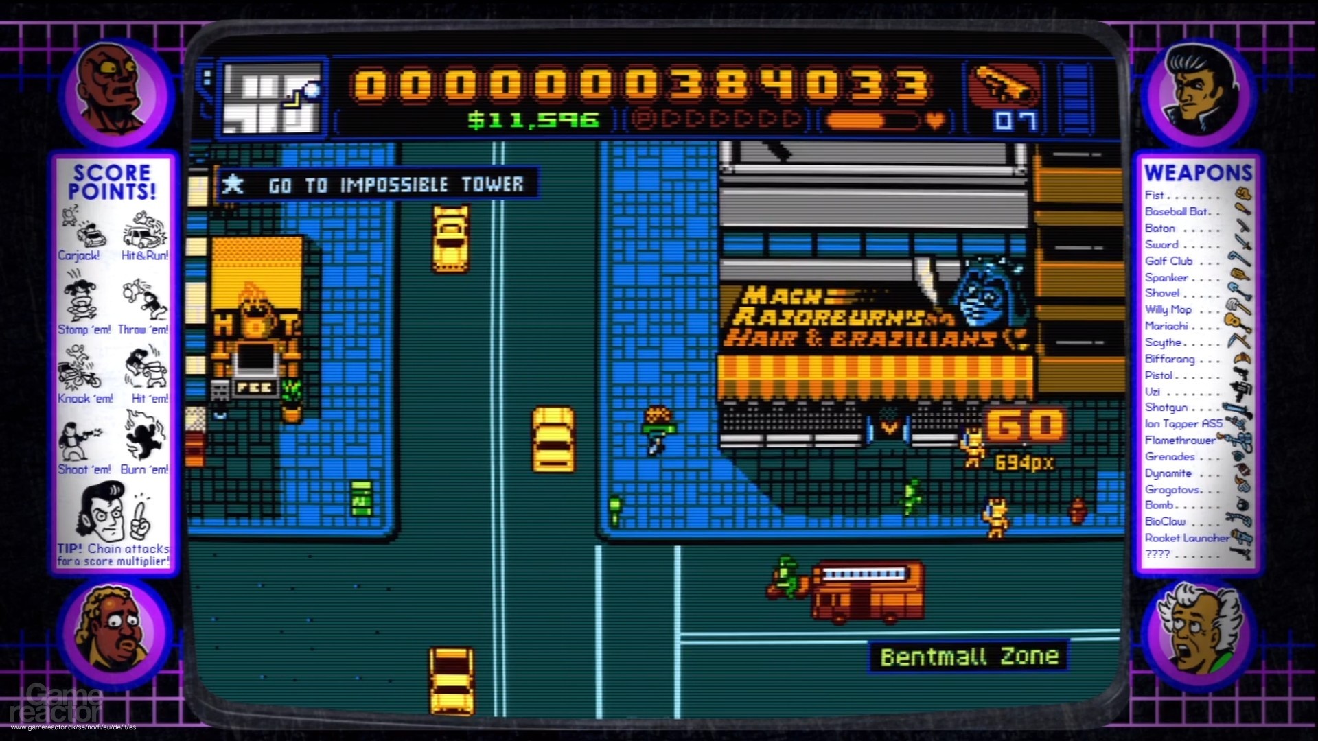 Retro City Rampage DX ute nu till Ios