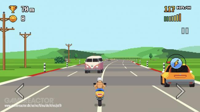 Retro Highway Recension - Gamereactor