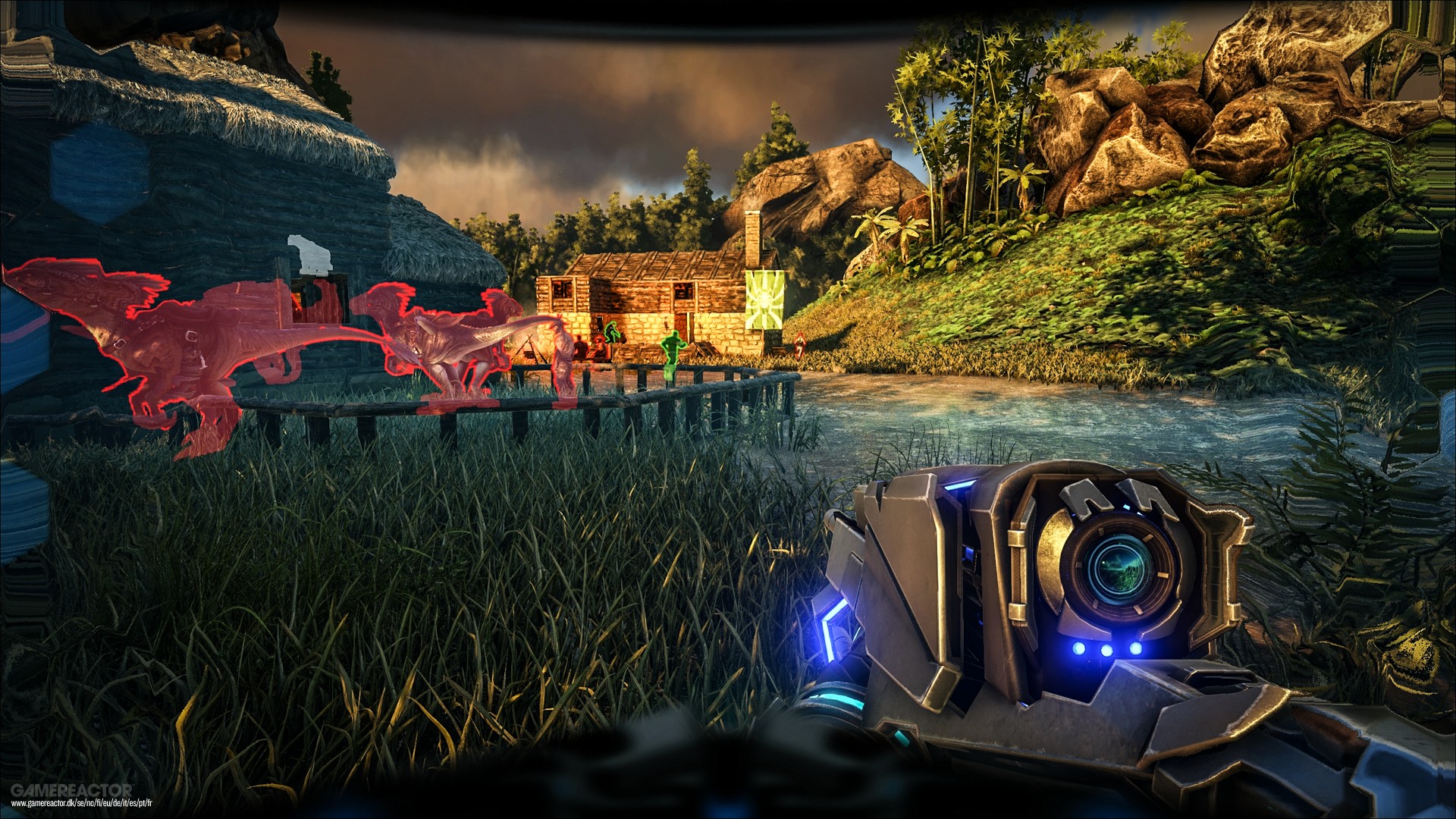 Ark: Survival Evolved fylls till bredden av laservapen