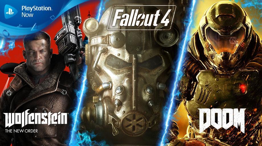 Fallout 4, Wolfenstein och Doom till Playstation Now i augusti ...