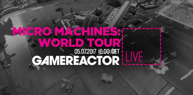 Gamereactor Live: Stora bredställ med små bilar i Micro Machines: World ...