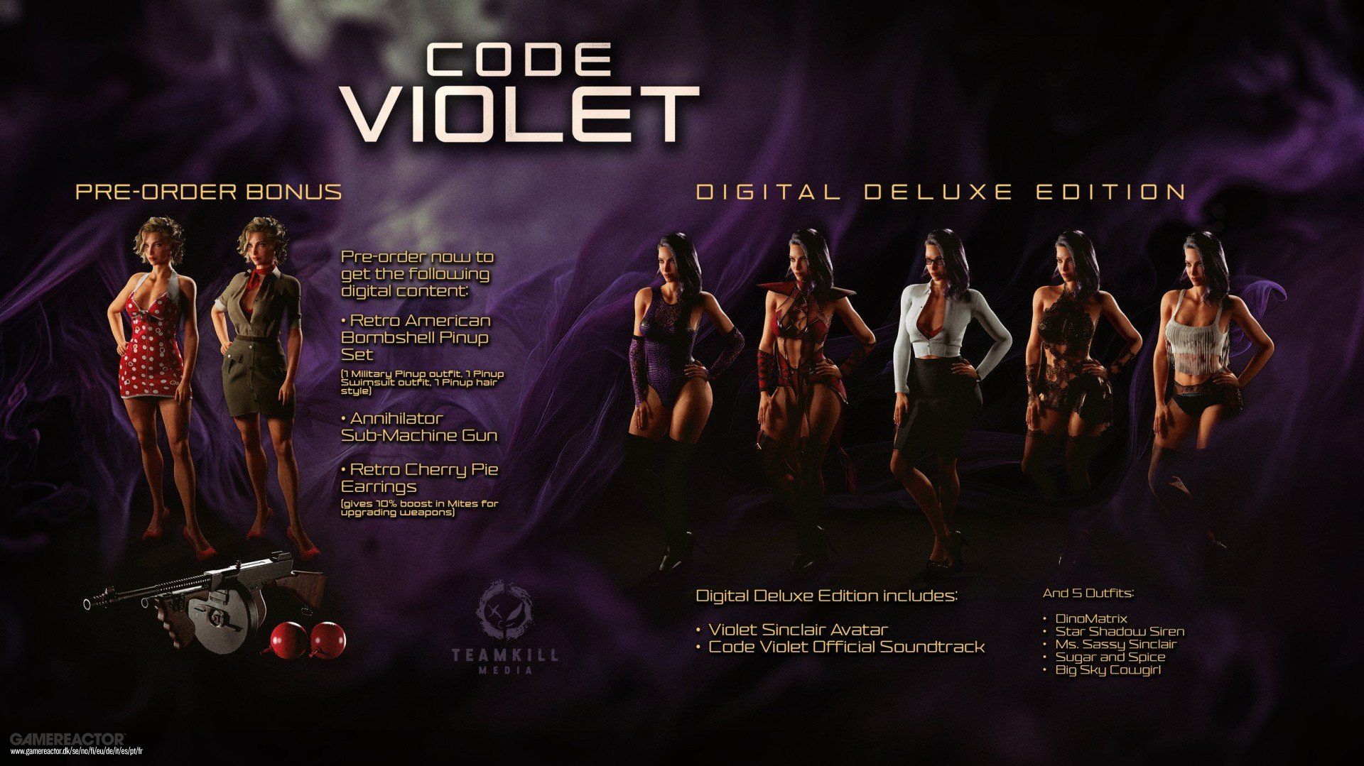 I väntan på en remake av Dino Crisis bör du kanske spana in Code Violet