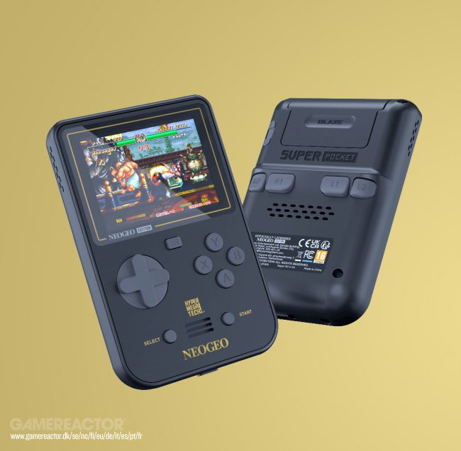 Evercade har visat upp Super Pocket Neo Geo - - Gamereactor
