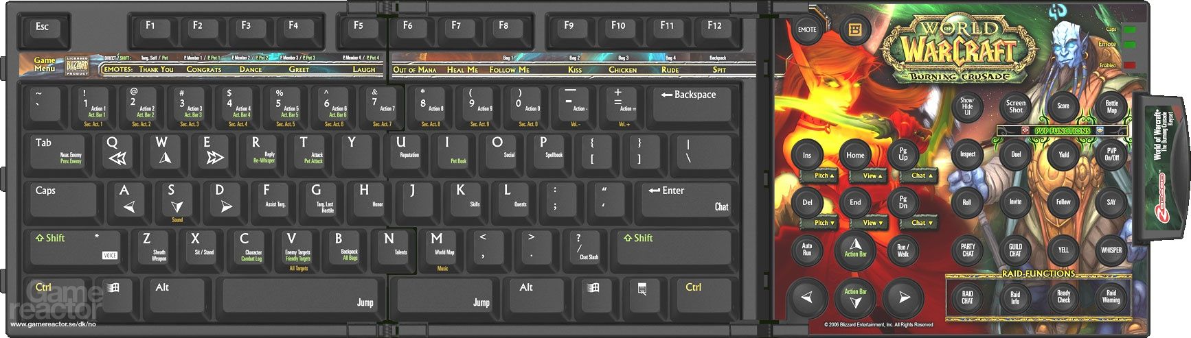 Zboard World of Warcraft: The Burning Crusade Limited Edition Keyset