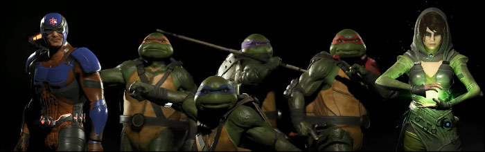 Teenage Mutant Ninja Turtles till Injustice 2