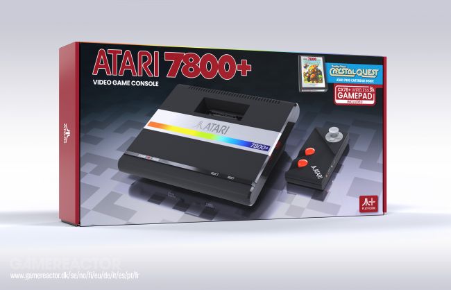 Atari utannonserar en ny version av klassiska Atari 7800 - - Gamereactor