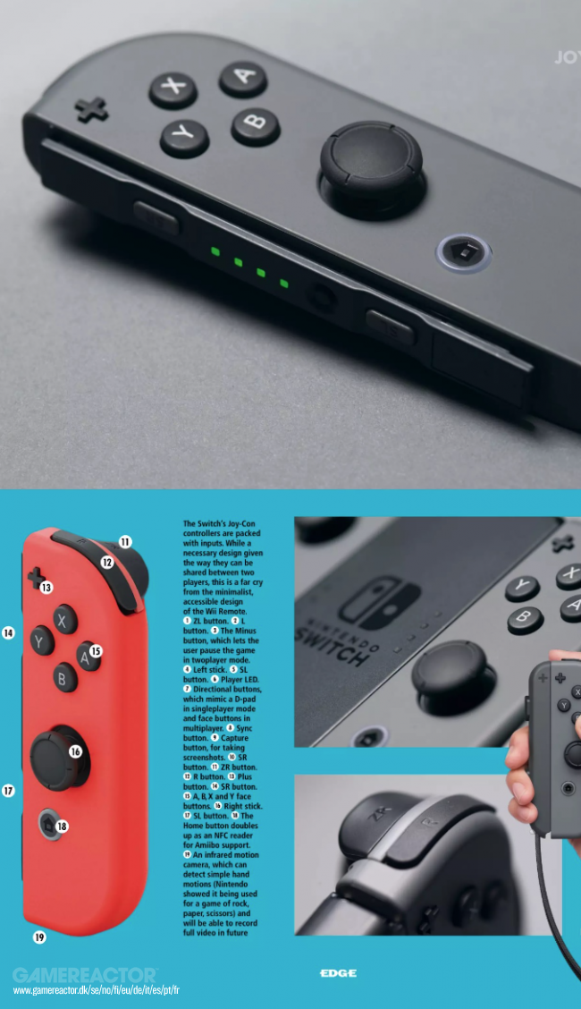 Edge visar upp nya bilder på Nintendo Switch - - Gamereactor