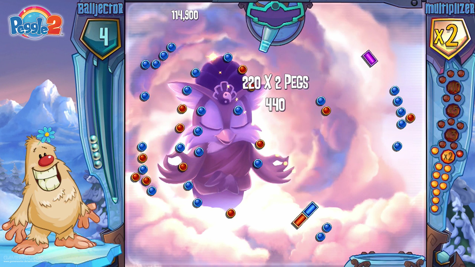 Uppdatering till Peggle 2 adderar multiplayer