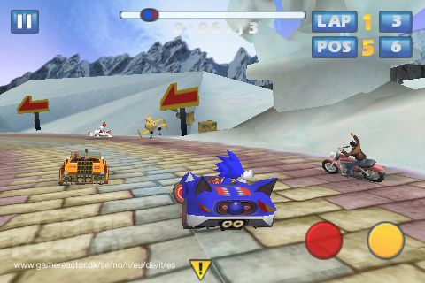 Sega All-Stars Racing blir mobilt - Sonic & Sega All-Stars Racing ...