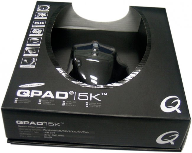 Qpad 5k Gaming Laser Mouse - Qpad 5k gaming laser mouse - Gamereactor