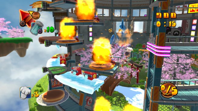 Burger Time World Tour Recension - Gamereactor