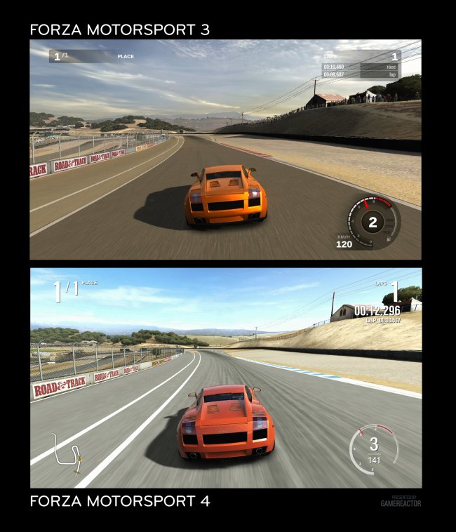 Forza 3 vs Forza 4 - Forza Motorsport 4 - Gamereactor