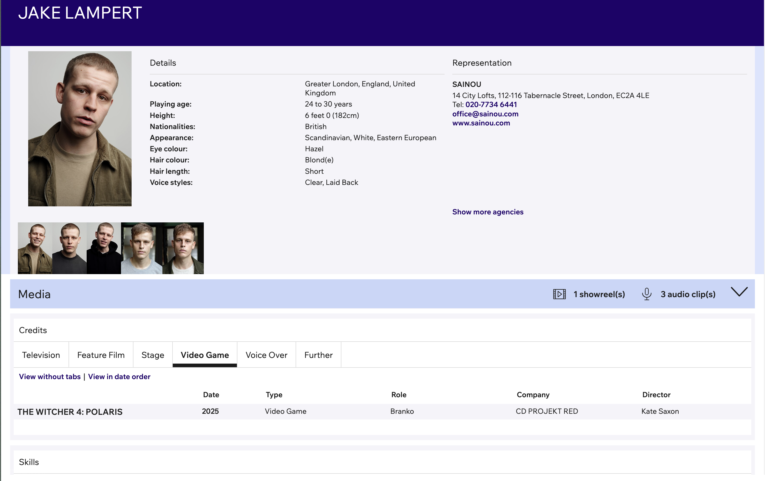 Motion capture-arbetet till The Witcher 4 startar under nästa år