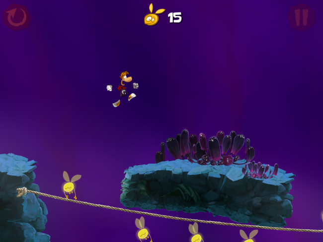 Rayman Jungle Run Recension - Gamereactor - Rayman: Jungle Run ...