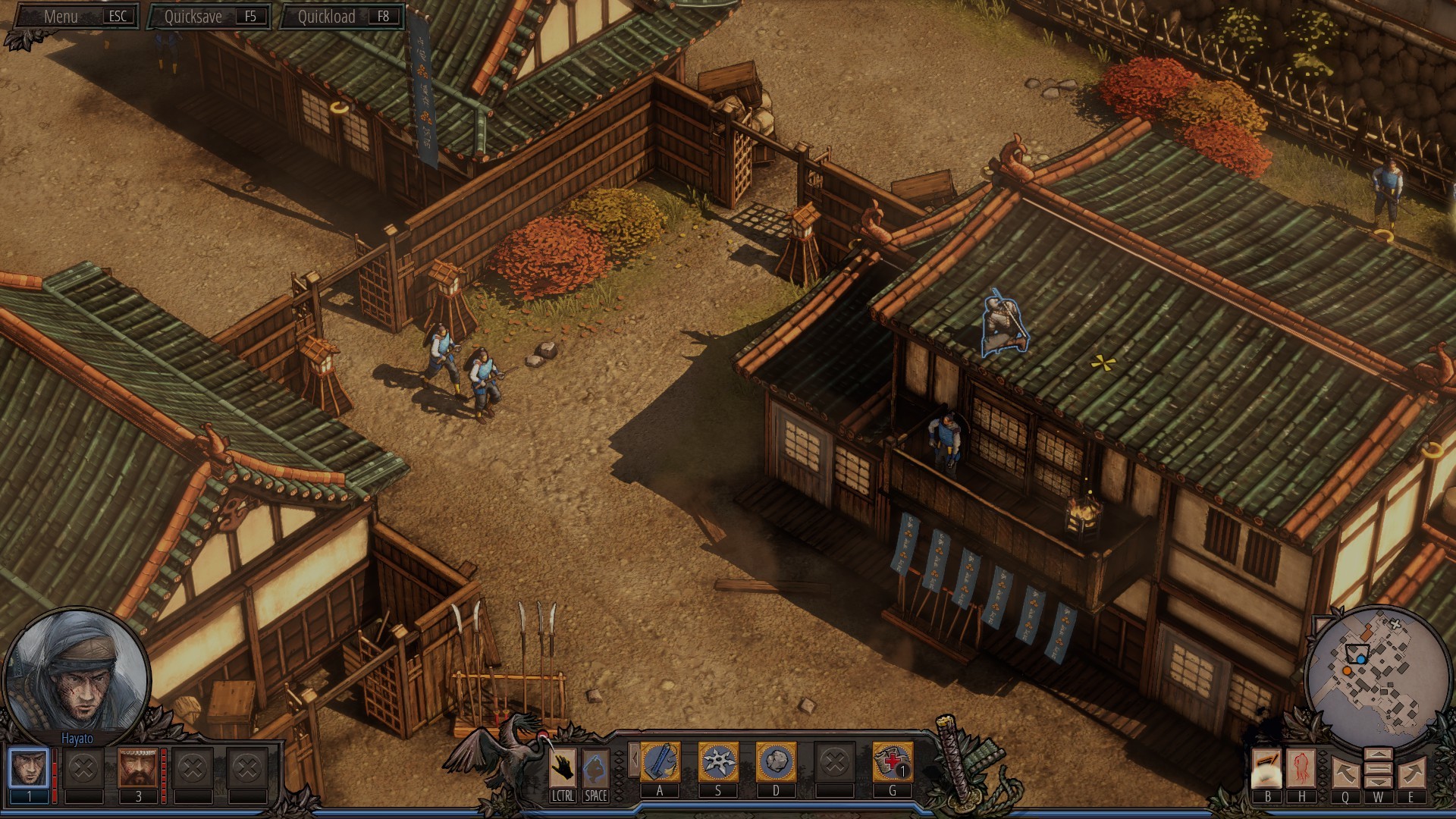Shadow Tactics: Blades of the Shogun Recension - Gamereactor