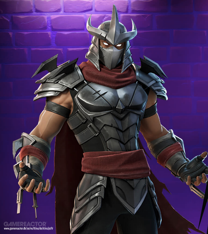 Turtles (och Shredder) finns nu i Fortnite