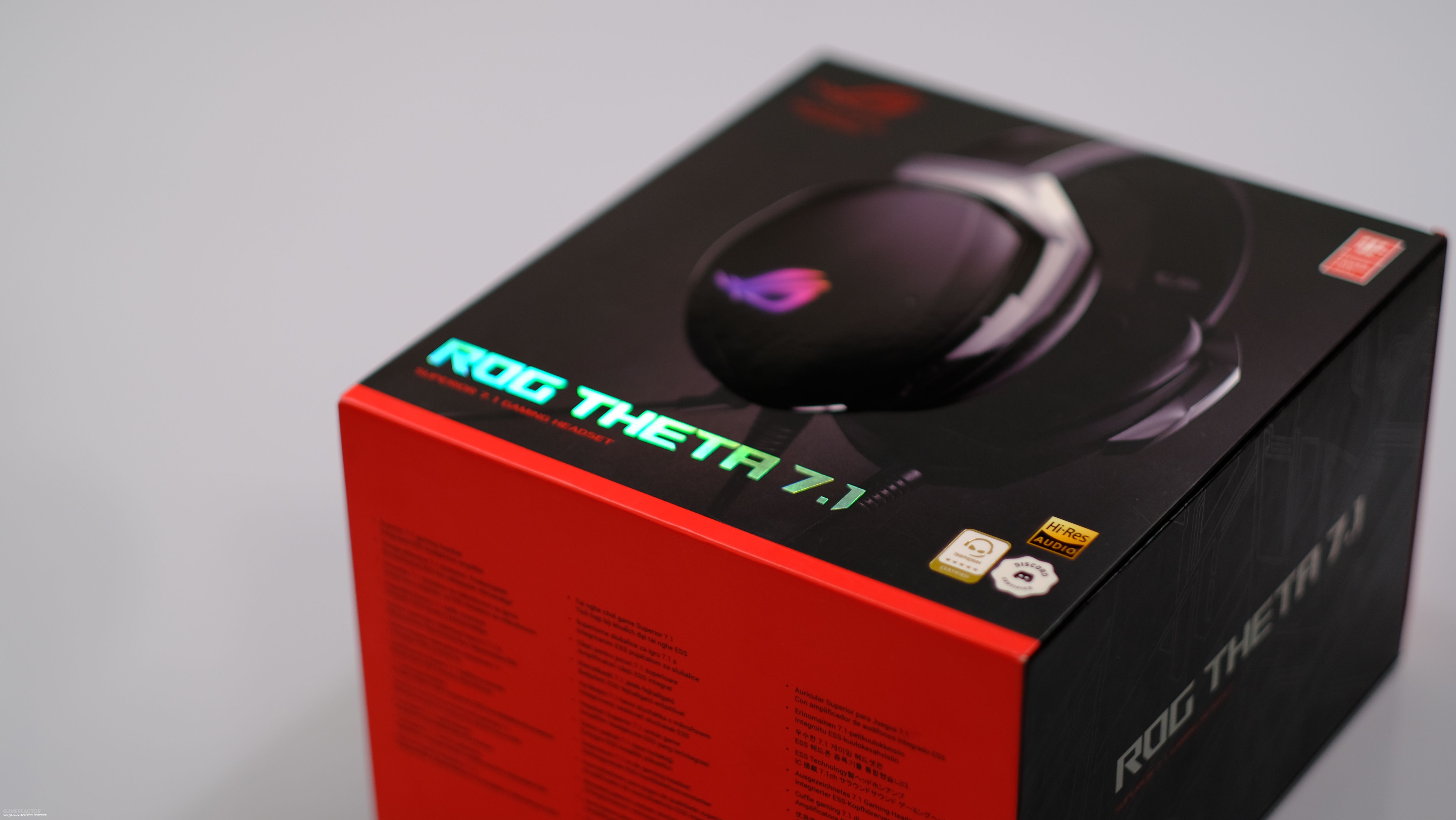 Asus ROG Theta 7.1 - ASUS ROG Theta 7.1 Gaming Headset - Gamereactor