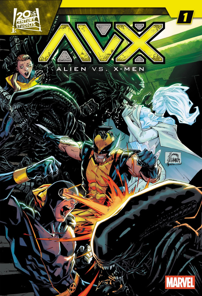 Mutanterna möter den perfekta organismen i Alien kontra X-Men ...