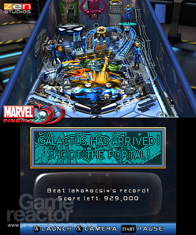 Marvel Pinball kommer till 3DS