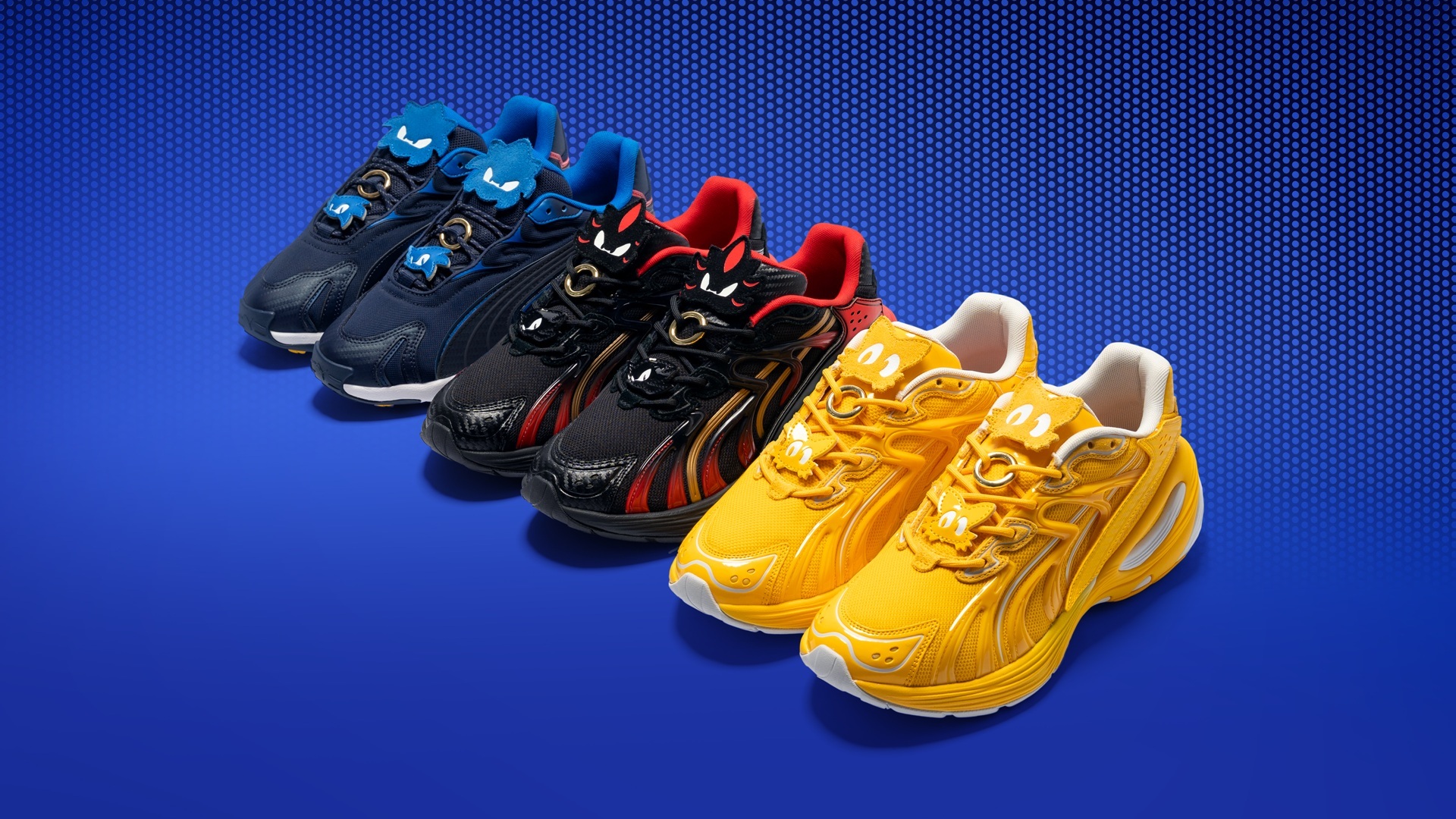 Puma och Sega lanserar en kollektion Sonic-sneakers - Sonic X Shadow ...