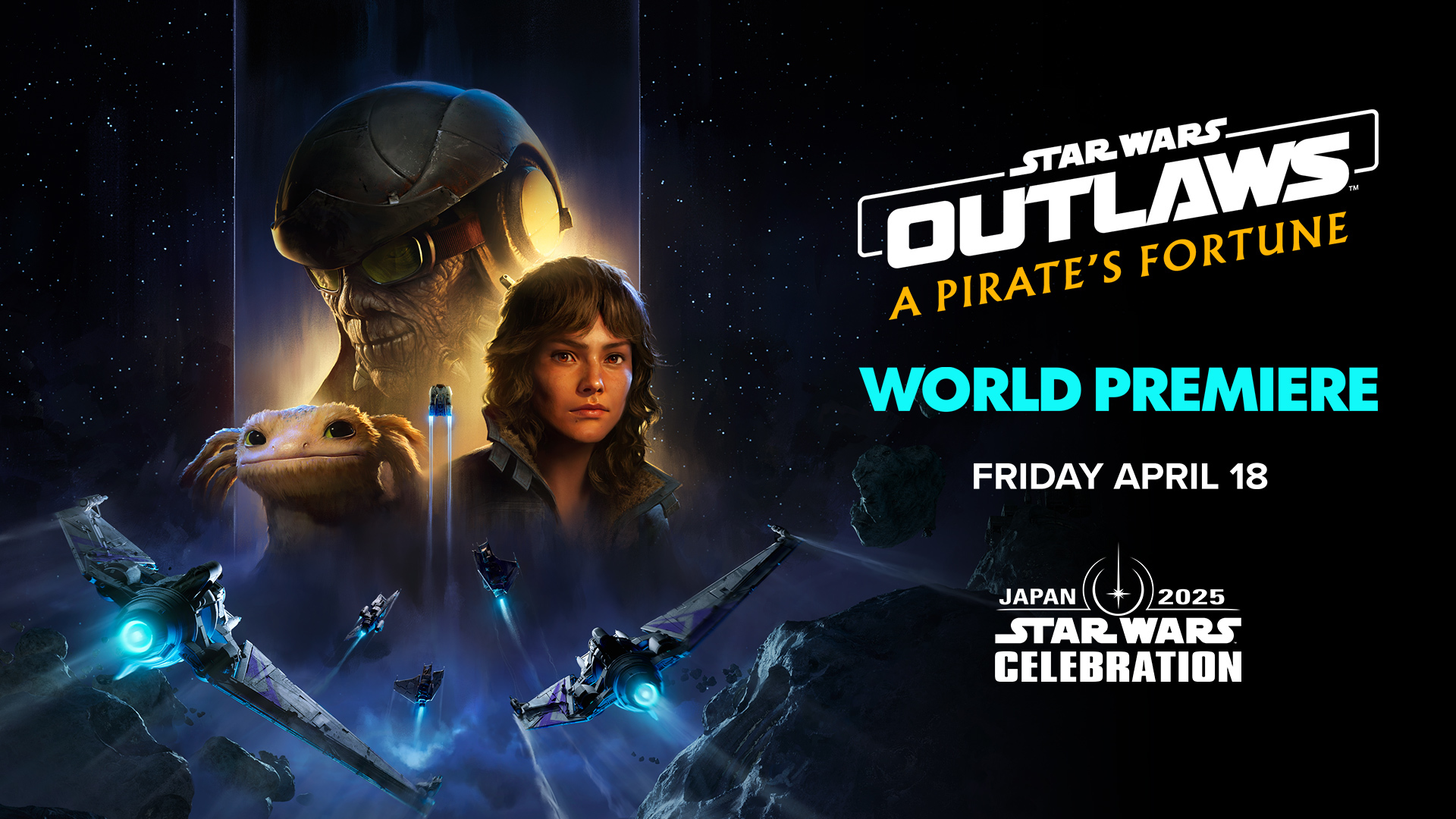 Star Wars Outlaws: A Pirate's Fortune-presentation utlovas till nu på fredag