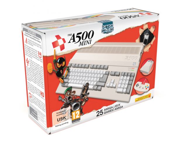 Dessa spel ingår med Amiga 500 Mini - - Gamereactor