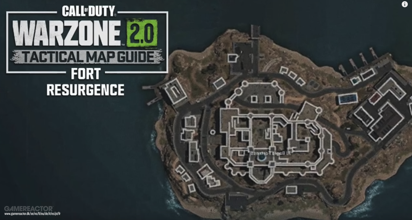 Nya Resurgence Kartan I Warzone 2 0 Heter The Fort Call Of Duty