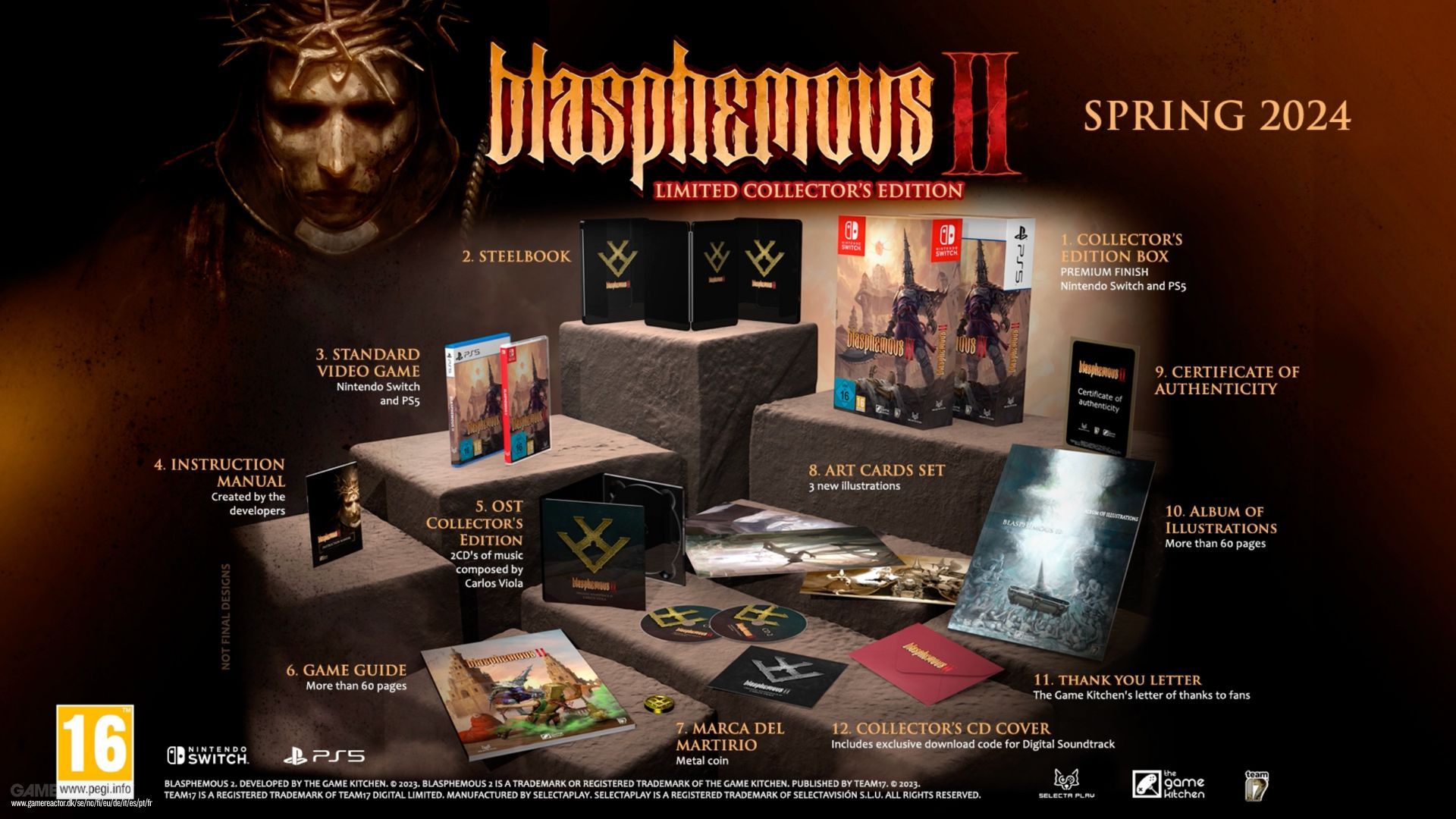 Blasphemous II Limited Collector's Edition utannonserad