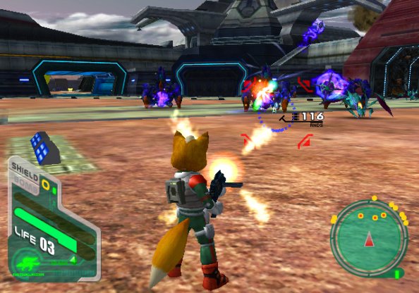 Star Fox: Assault Recension - Gamereactor - Star Fox Assault - Gamereactor