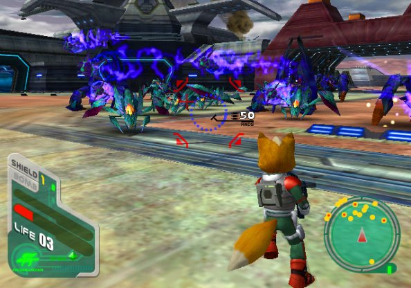 Star Fox: Assault Recension - Gamereactor - Star Fox Assault - Gamereactor