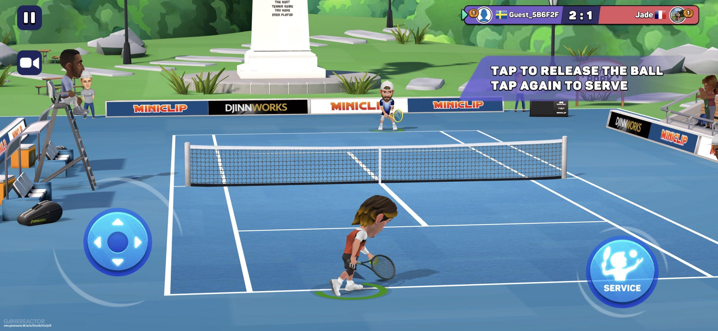 Mini Tennis Recension - Gamereactor