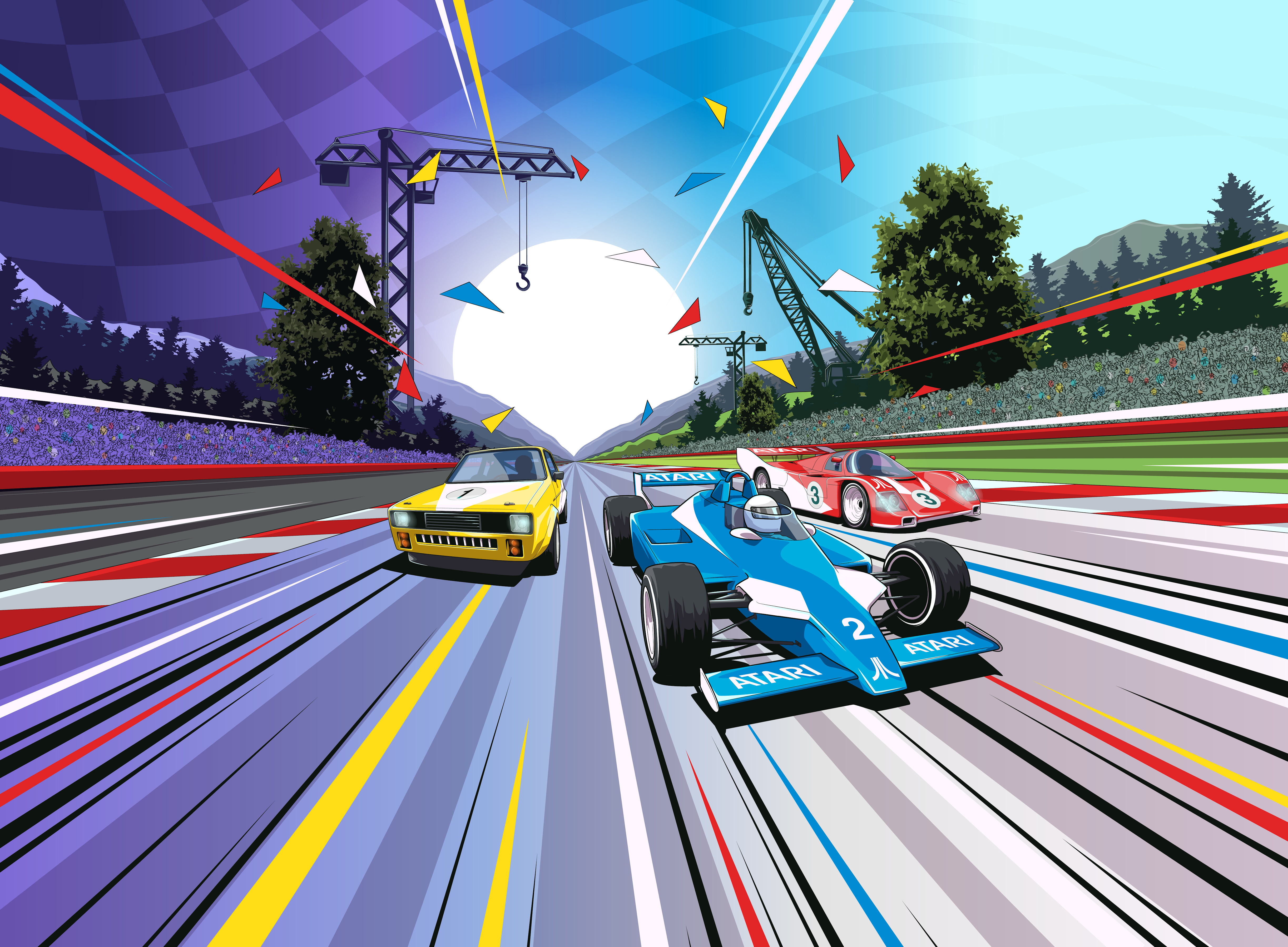 NeoSprint erbjuder retroracing för upp till åtta förare