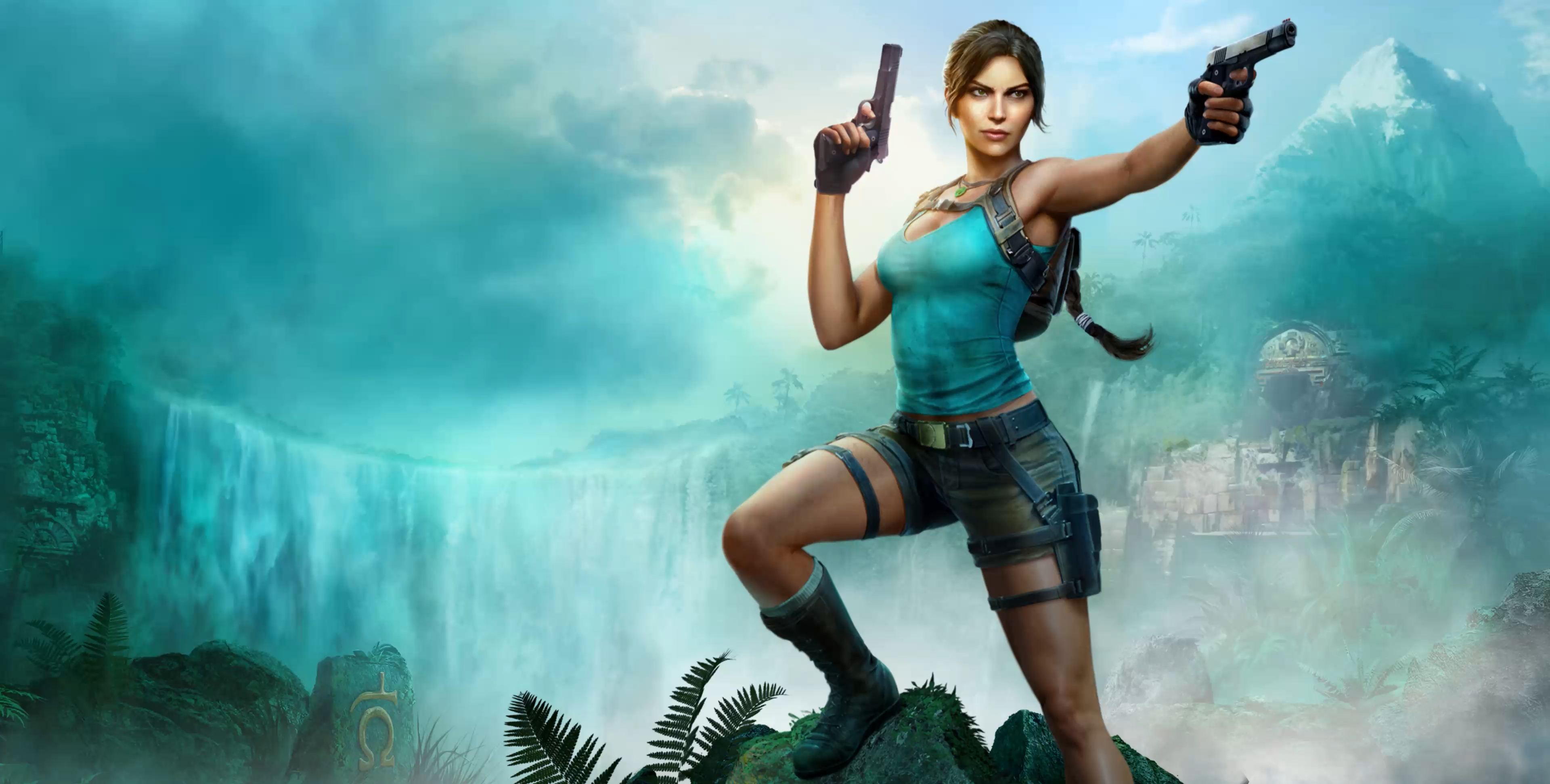 Lara Croft höll på att få en japansk look i den japanska versionen av ...