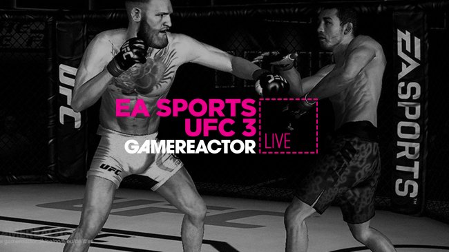 Gamereactor Live: Stenhårda högerkrokar i UFC 3